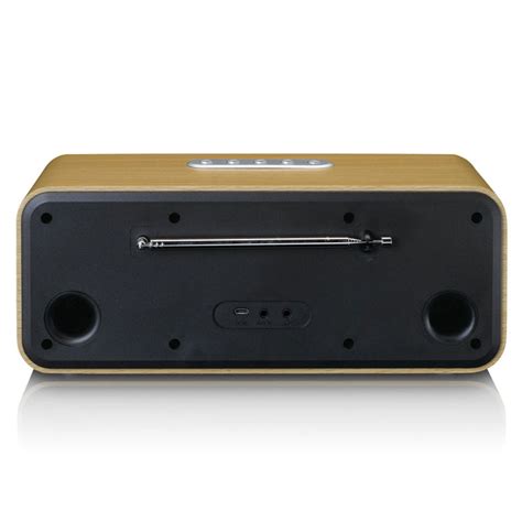 Lenco DIR 141 DAB Radio med WiFi Bluetooth DLNA FM AUX 3 5mm Træ