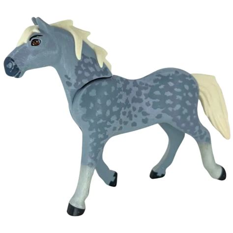 CHEVAL GRIS PLAYMOBIL Pour Ferme EUR PicClick FR