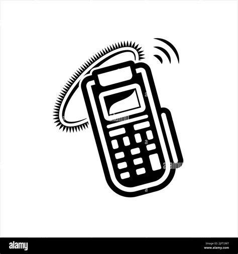 Pos Terminal Icon Vector Art Illustration Stock Vector Image And Art Alamy
