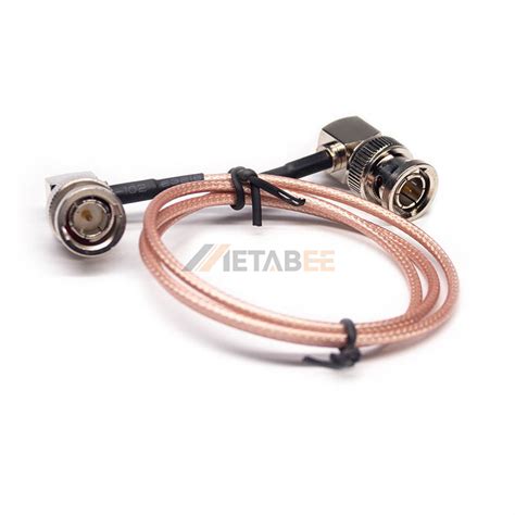 Right Angle Bnc Male To Male Cable Assembly Metabeeai