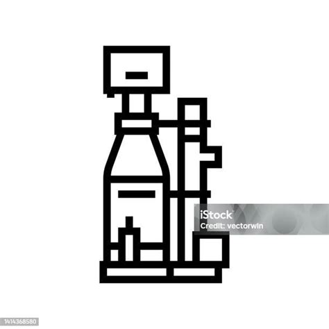 단백질 스키머 수족관 물고기 라인 아이콘 벡터 일러스트 레이 션 검은색에 대한 스톡 벡터 아트 및 기타 이미지 검은색 귀여운 금 금속 Istock
