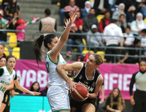 منتخب السلة للسيدات يفوز على نظيره السوري صدى الملاعب وكالة رم