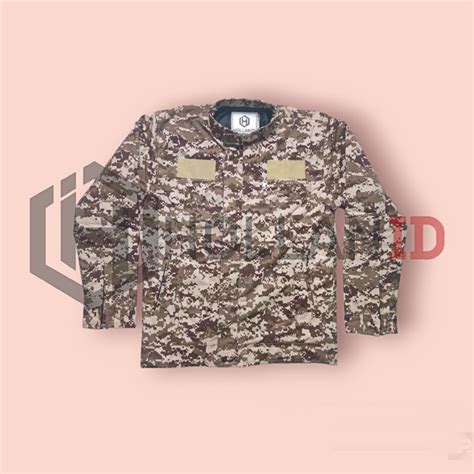 Jaket Abg Tentara Coklat Loreng Gurun Digital Army Camo Tactical