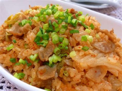♕豚キムチの炊き込みご飯♕ By Rie Tin レシピ レシピ 料理 レシピ ご飯
