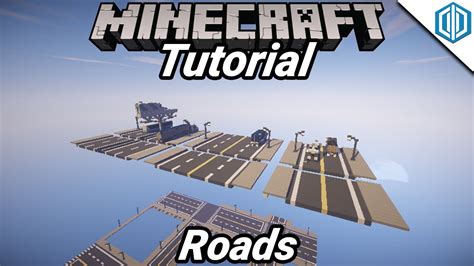 Minecraft Modern City Tutorial Roads Let S Build A Modern City