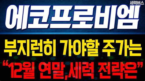 에코프로비엠 주가 전망 전재산 걸고 예언합니다 상승 기댓값과 목표기간 핵심 편집 에코프로비엠주가 Youtube