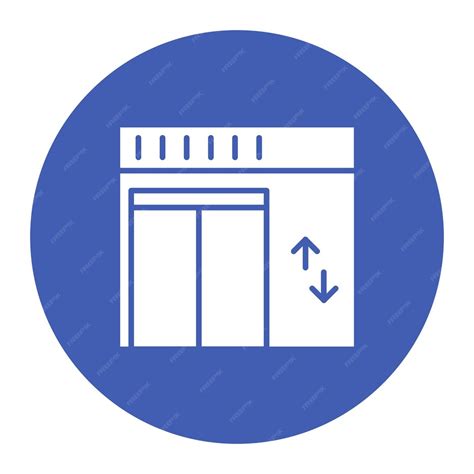 Premium Vector Elevator Vector Illustration