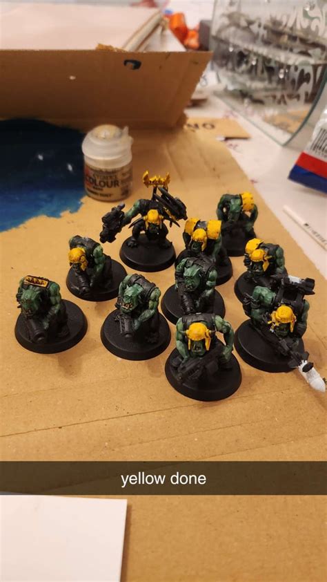 Post And Pre Agrax 🫡 Wip R Orks
