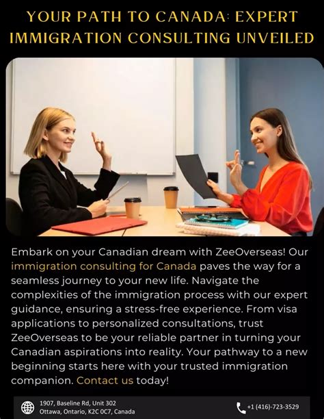 Ppt Your Path To Canada Expert Immigration Consulting Unveiled