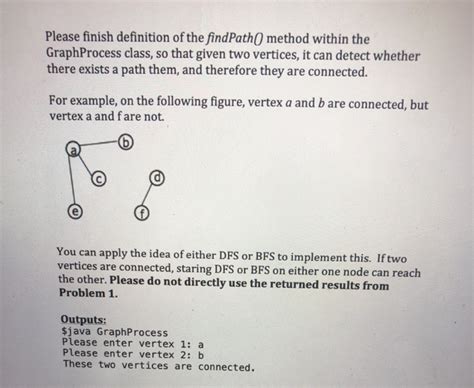 solved please finish the implementation of the method of