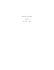 Evaluating Lesson Plans Docx Evaluating Lesson Plans ESL523 December