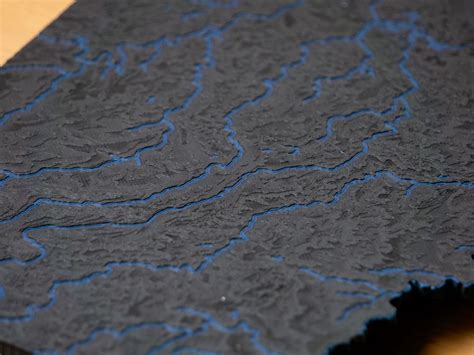 Oklahoma 3d Map Topographic State Map With Rivers And Lakes With