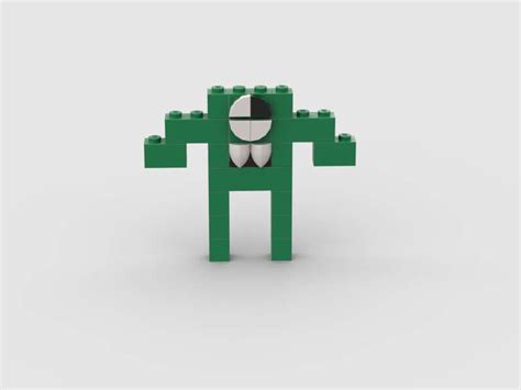 Lego Moc Simple Alien By Metys Rebrickable Build With Lego