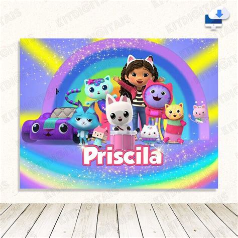 A CASA MÁGICA DA GABBY PAINEL DIGITAL MOD6 kitdigitais