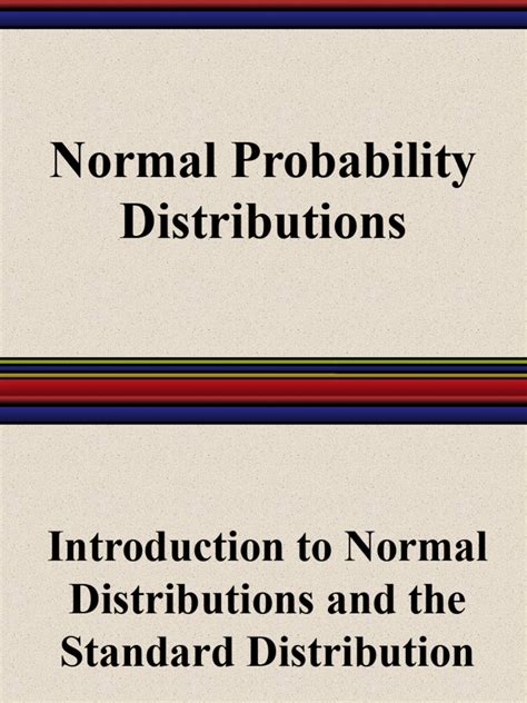 Normal And Standard Normal Distribution Pdf Normal Distribution Standard Deviation