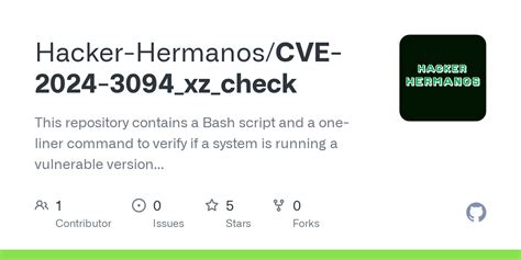Github Hacker Hermanoscve 2024 3094xzcheck This Repository Contains A Bash Script And A