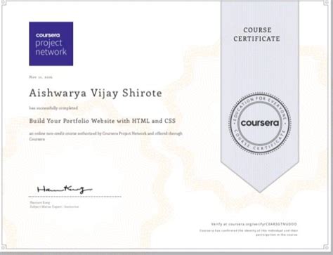 Aishwarya Shirote On Linkedin Portfolio Website With Html And Css