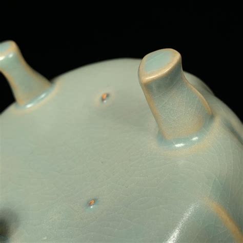 宋汝窯雙耳三足爐高12直徑12cm2006611南岸雜項青瓷 白瓷 青白瓷 Yahoo奇摩拍賣