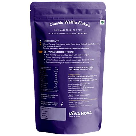 Buy Nova Nova Waffle Flakes Classic Online At Best Price Of Rs 225