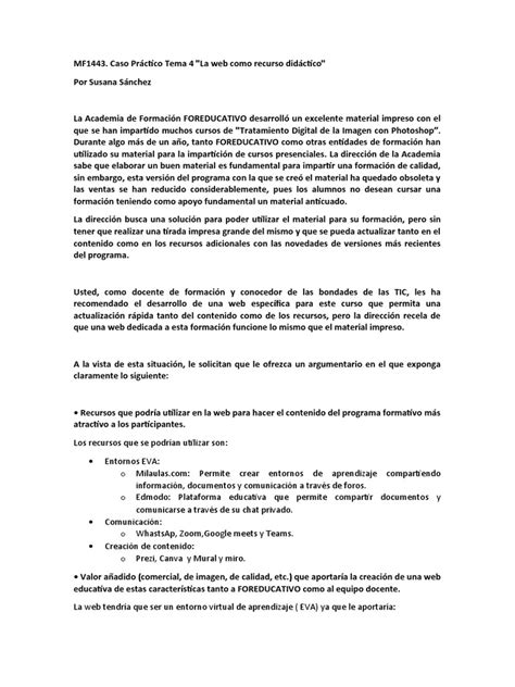 Caso Practico 4 Pdf