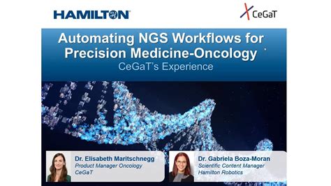 Free Webinar Automating NGS Workflows For Precision Medicine Oncology YouTube