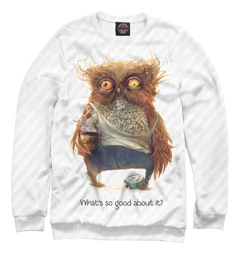 Свитшот с принтом «Недоброе Утро Hoodies Fashion Sweaters