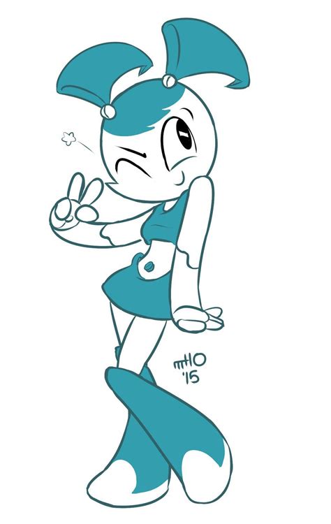 Adorable Jenny My Life As A Teenage Robot Know Your Meme