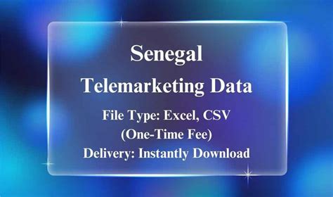 Senegal Telemarketing Data Telemarketing Data