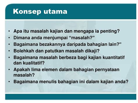 Contoh Pernyataan Masalah Dalam Kajian Penyelidikan Pernyataan