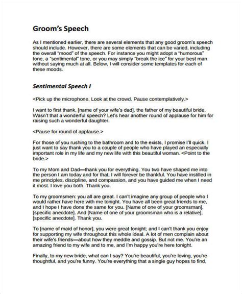 Free 37 Speech Formats In Pdf Ms Word
