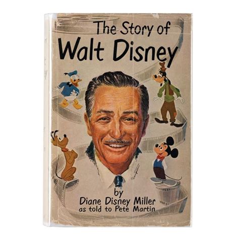 Walt And Diane Disney Signed The Story Of Walt Disney Van Eaton