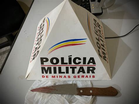 PM prende homem que matou outro a facadas em briga em confraternização
