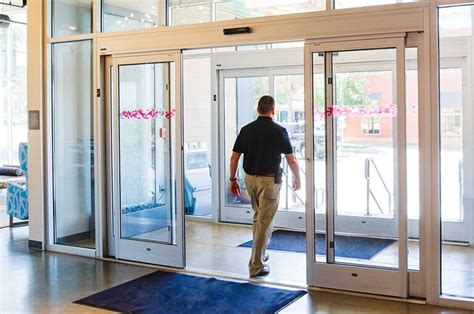 Automatic Glass Aluminum Sliding Doors Aluminum Sliding Doors