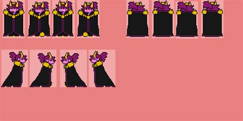 Wmdeltatale A Sprite Sheet Of Kingqueen Susie Holiday Not Complete