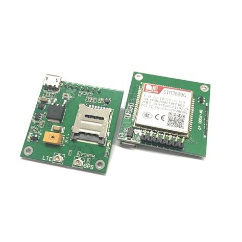 Simcom SIM7000G Lte Cat M1 Nb Iot Rand Lcc Module Wireless Sim7000g Breakout Board