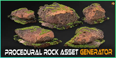 Procedural Rock Generator For Blender Blender Market