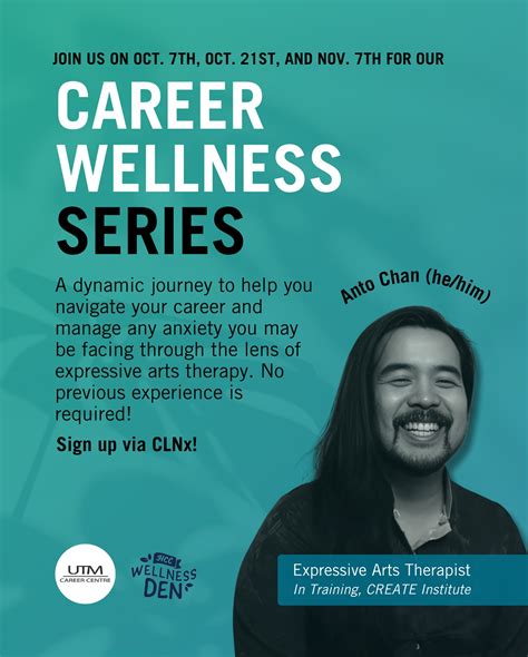 Join Us For Our Career Wellness Series A Dynamic And Imaginative