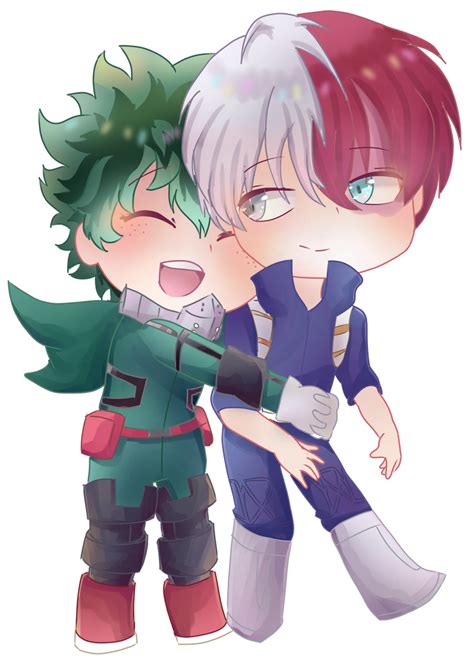Tododeku Chibi Raffle Prize By Azurphore On Deviantart