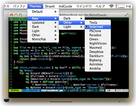 vim のカラースキーム集 2012 年版 blog delphinus dev