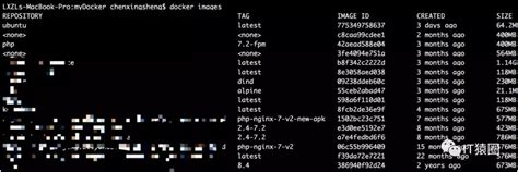 docker搭建php nginx mysql redis infoq 写作平台