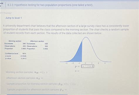 Solved Hypothesis Testing For Two Population Chegg