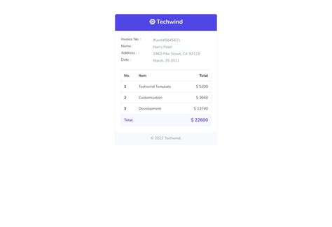 Techwind Tailwind Css Multipurpose Landing Page Template