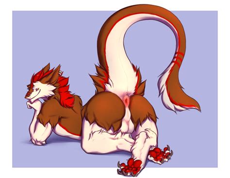 Rule 34 Anthro Anus Ass Balls Bridge Piercing Brown Body Brown Fur