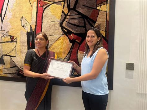 Sia Salunkhe On Linkedin Proud Feeling To Be Felicitated By Soumya