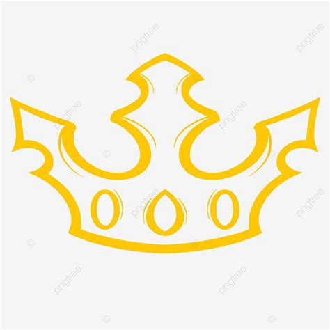 Gambar Logo Vektor Mahkota Logo Mahkota Mahkota Raja Vektor Mahkota