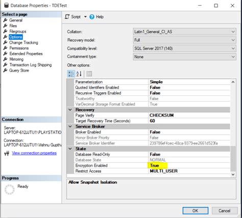Transparent Data Encryption Using Certificates And EKM Level Of The Stairway To TDE