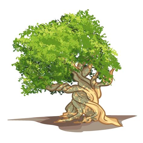 Forest Clipart Tree Landscape Art PNG Beautiful Tree PNG Printable Tree Png Etsy