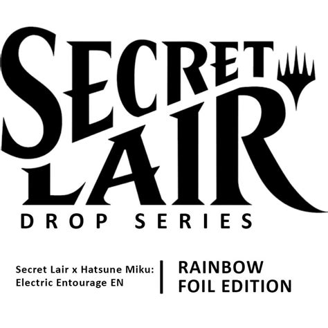 Secret Lair Drop Secret Lair X Hatsune Miku Electric Entourage En
