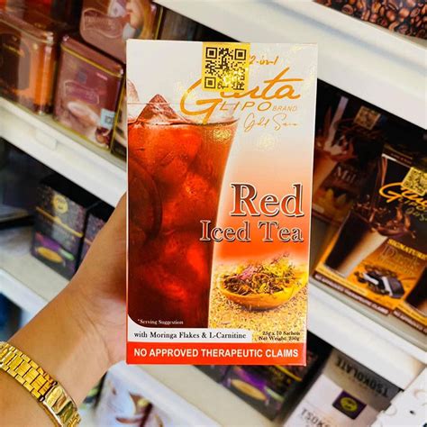 Gluta Lipo Red Iced Tea Beauty Avenue By Flora May
