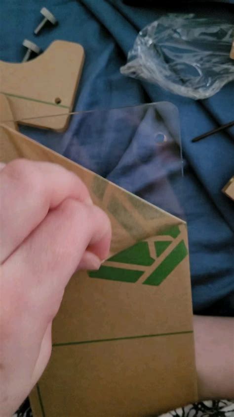 Got A New Lightsaber And Was Assembling The Plaque R Thatpeelingfeeling